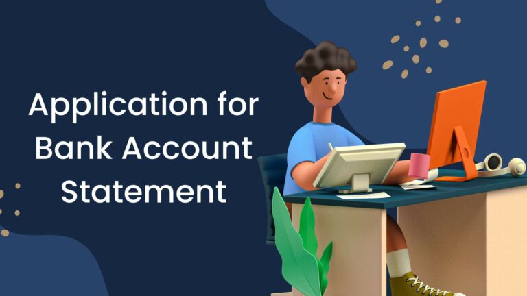 Application for Bank Statement: Format & 9+ Samples
